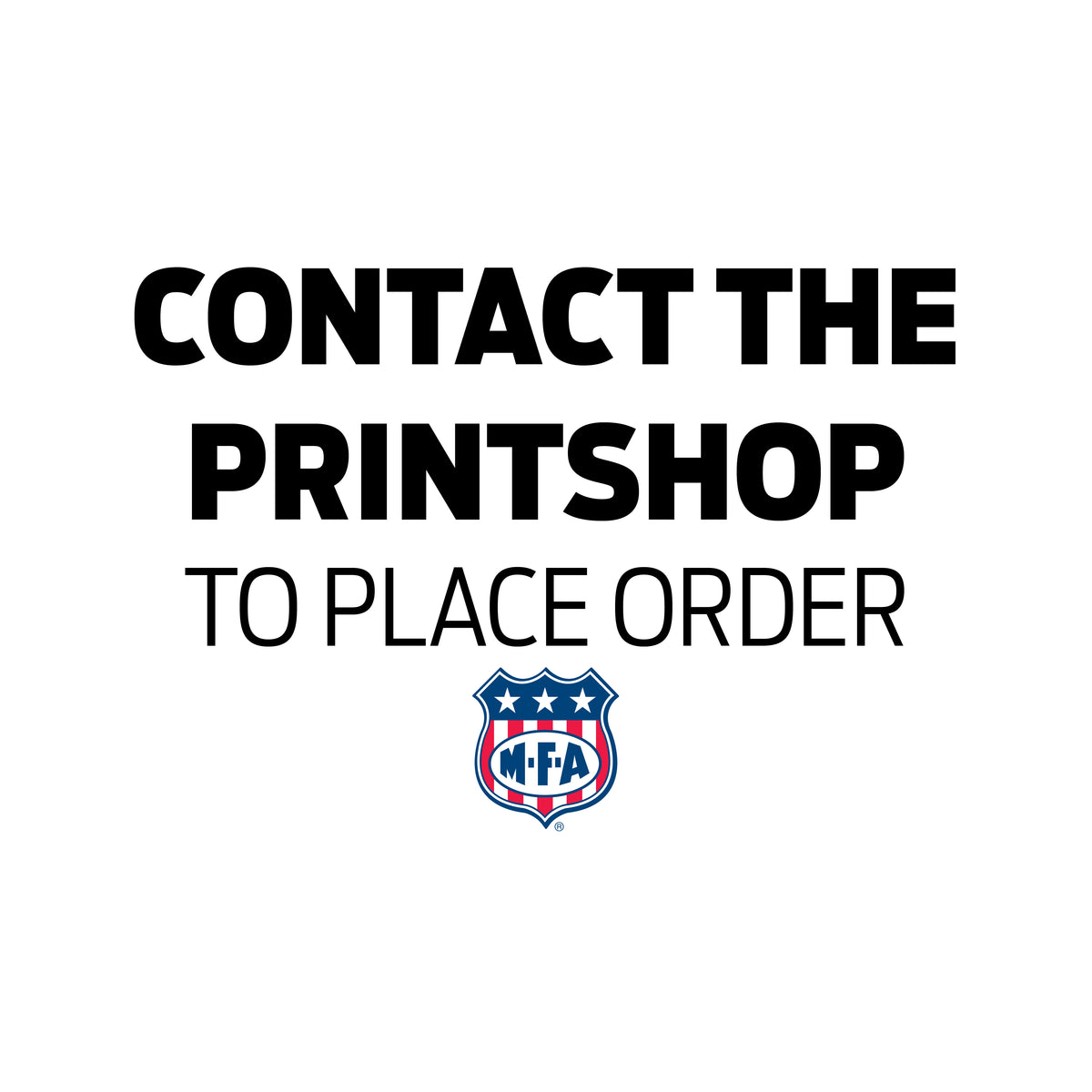 Forms and Tickets – myMFA Shop