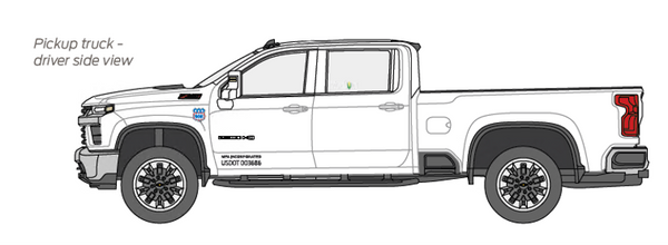MFA Inc. Pickup Truck Decals| Set 2023 – myMFA Shop