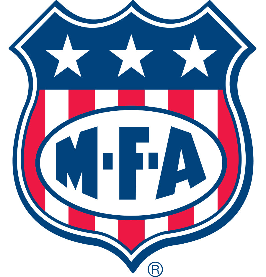 C100138 | Decal | MFA Shield 30x30 | 2023 – myMFA Shop