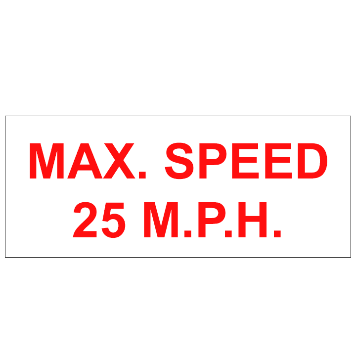 C100110 | Decal | Max Speed 6x15 – myMFA Shop